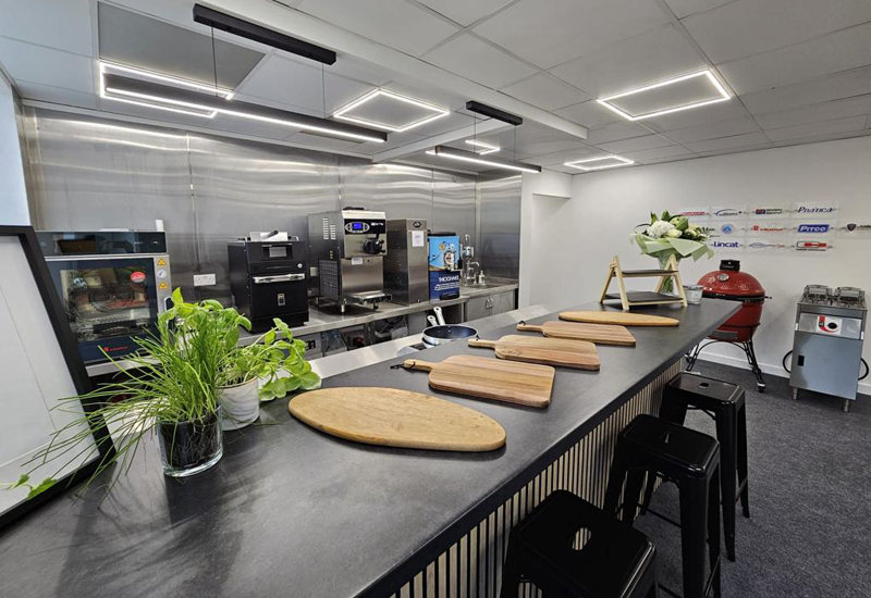 Commercial Kitchen Assistance sets up demo kitchen facility