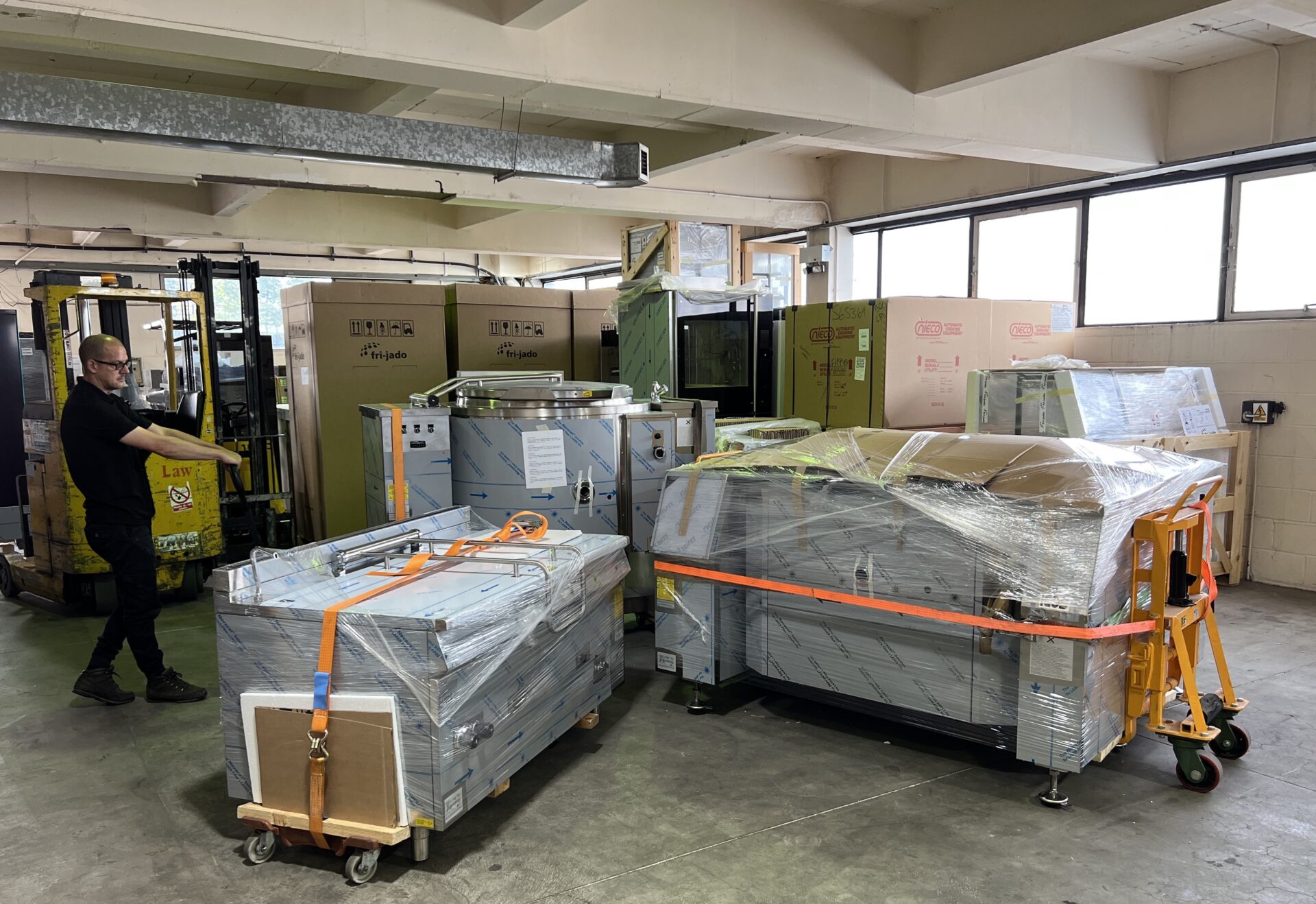 Tec Line knocks down walls for bratt pan install without client going ...