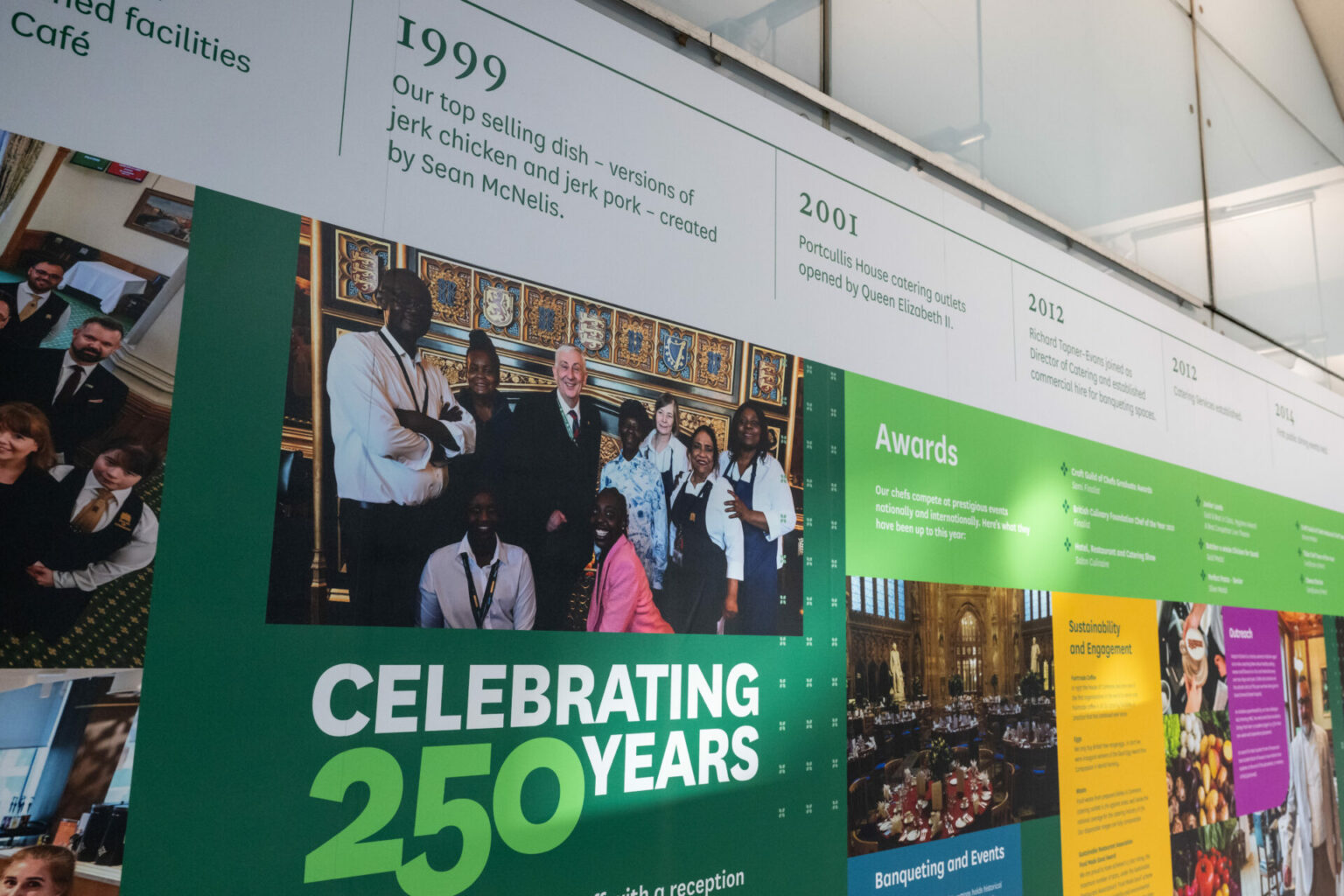 House of Commons marks catering milestone with exhibition