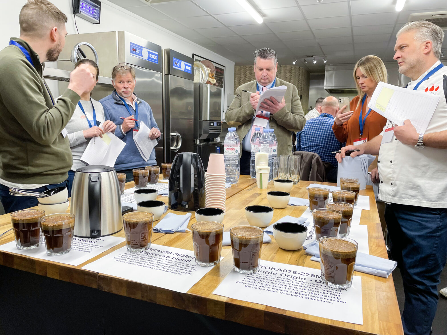 Jestic development kitchen set for judging duties