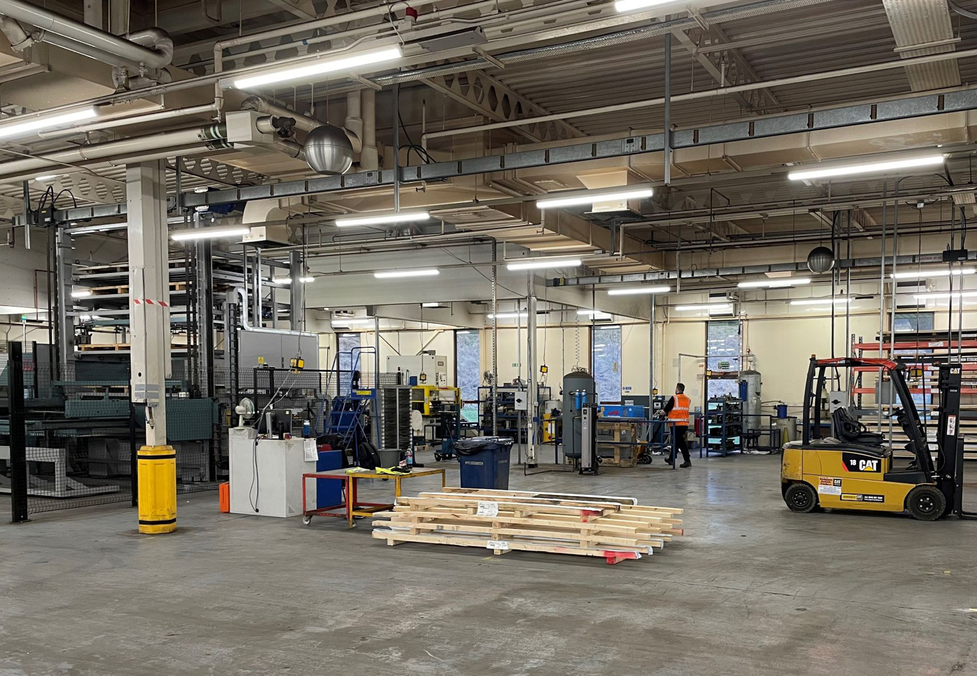 Falcon lasers in on factory enhancements