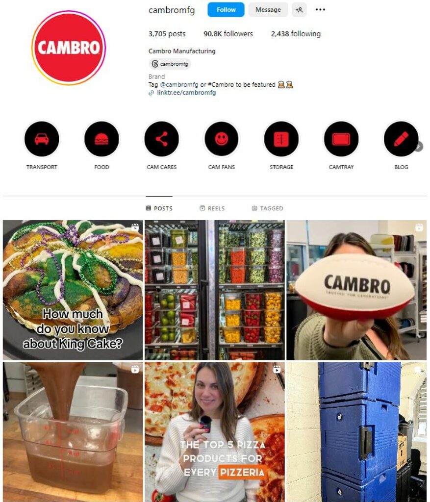 THE REEL DEAL: Who are the catering equipment kings of Instagram?