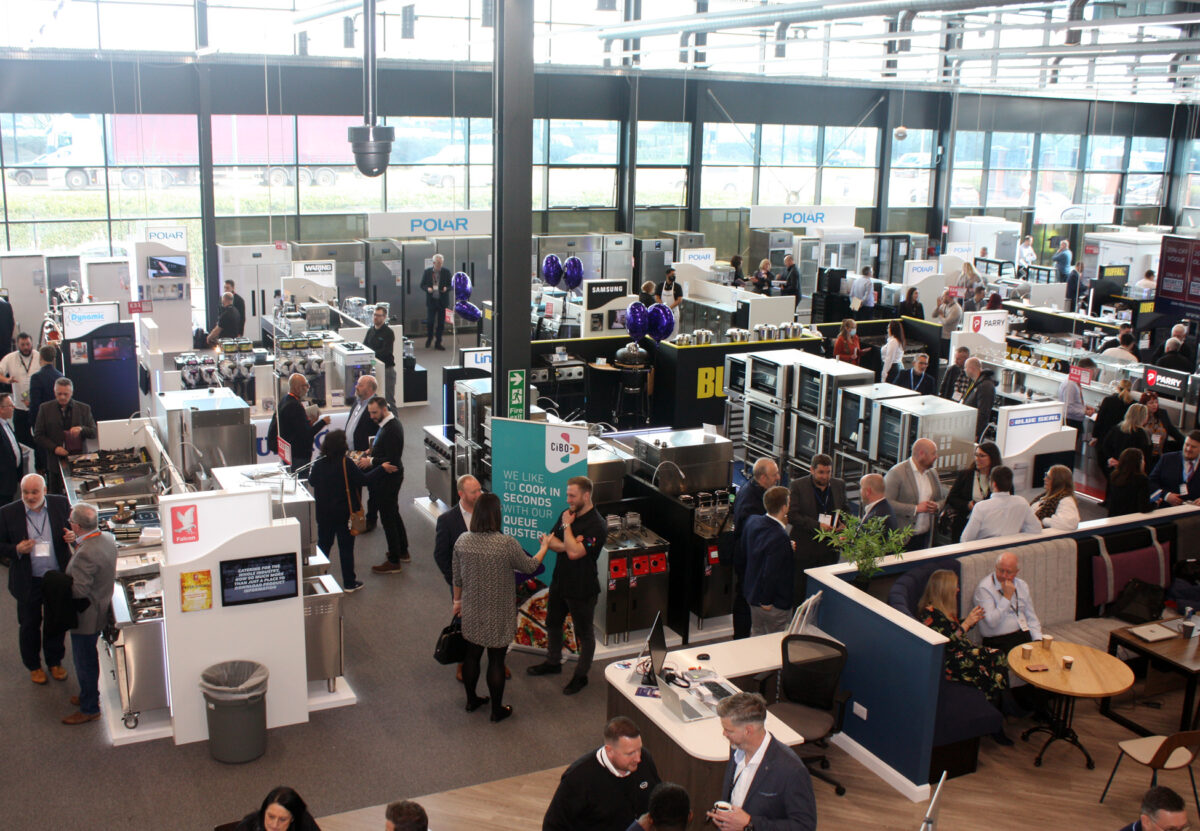 Nisbets catering show powered by renewable energy