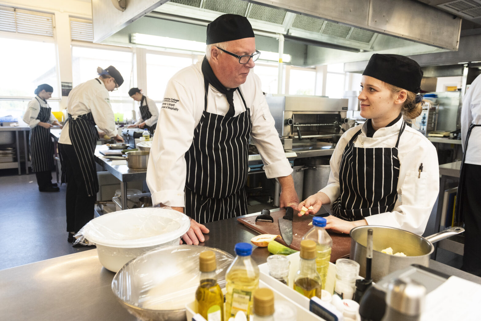 Wiltshire College given £30k for new kitchen equipment