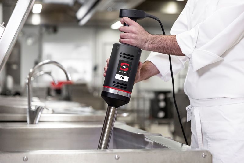 Sammic builds added safety features into hand blender line