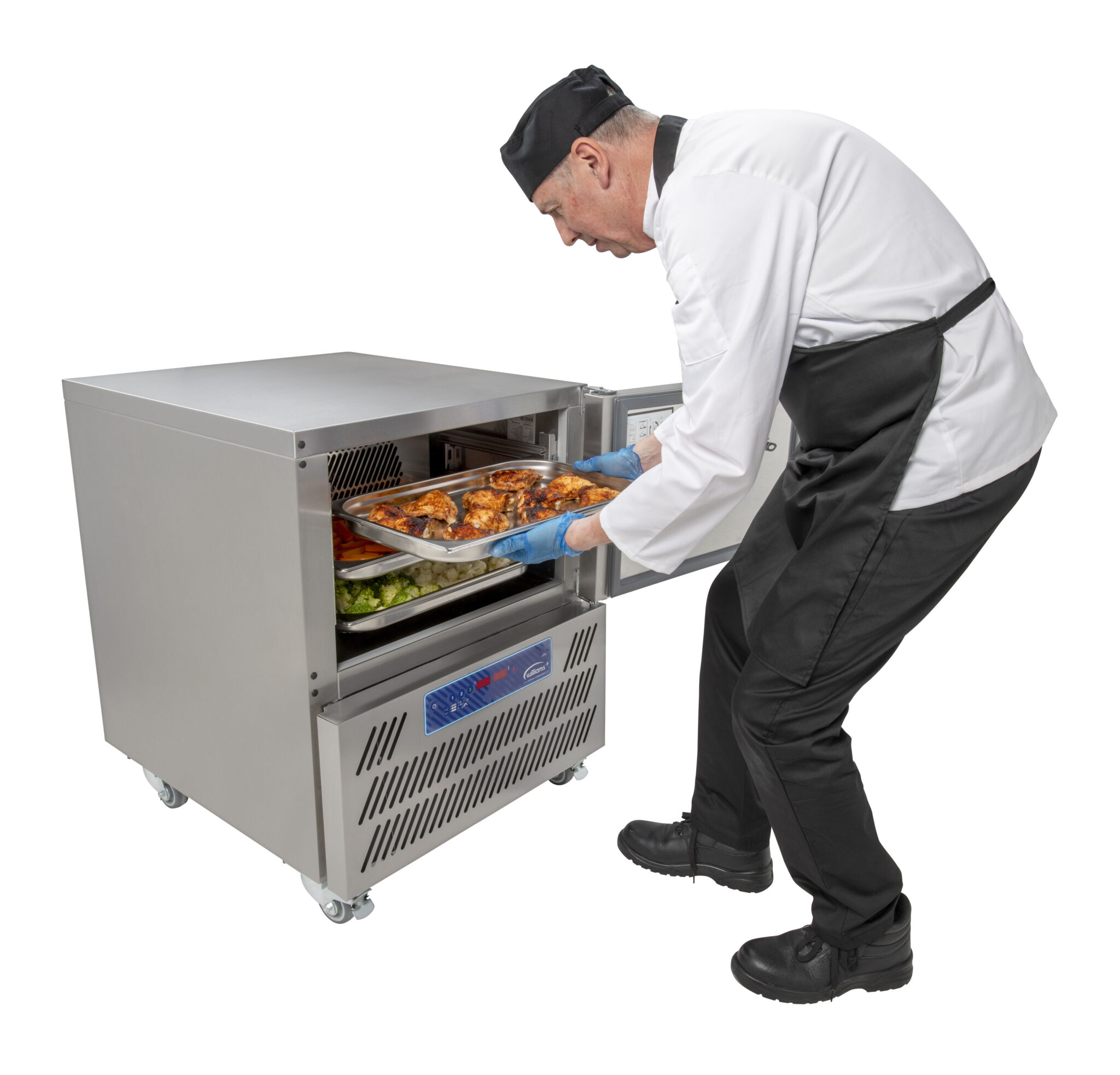 Williams shoots for space with smallest ever blast chiller freezer