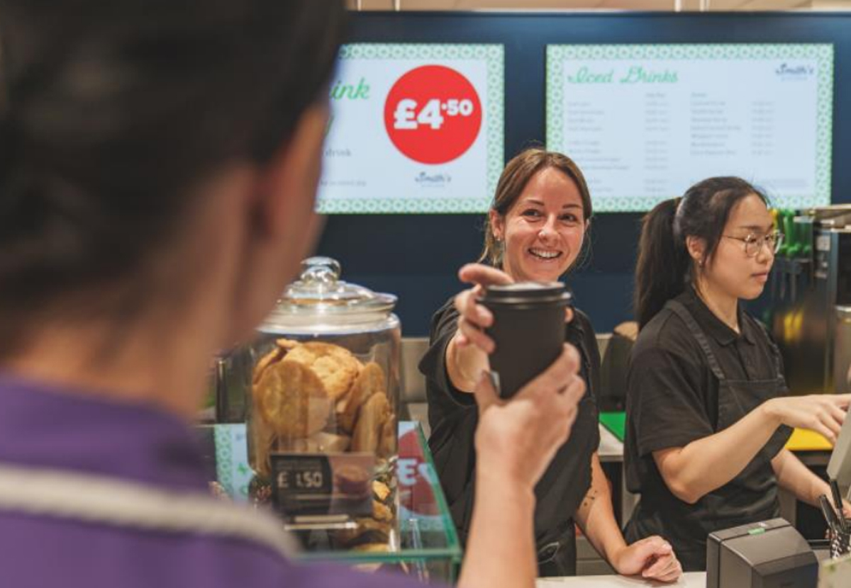 WHSmith rolls out first ever own-brand cafe concept