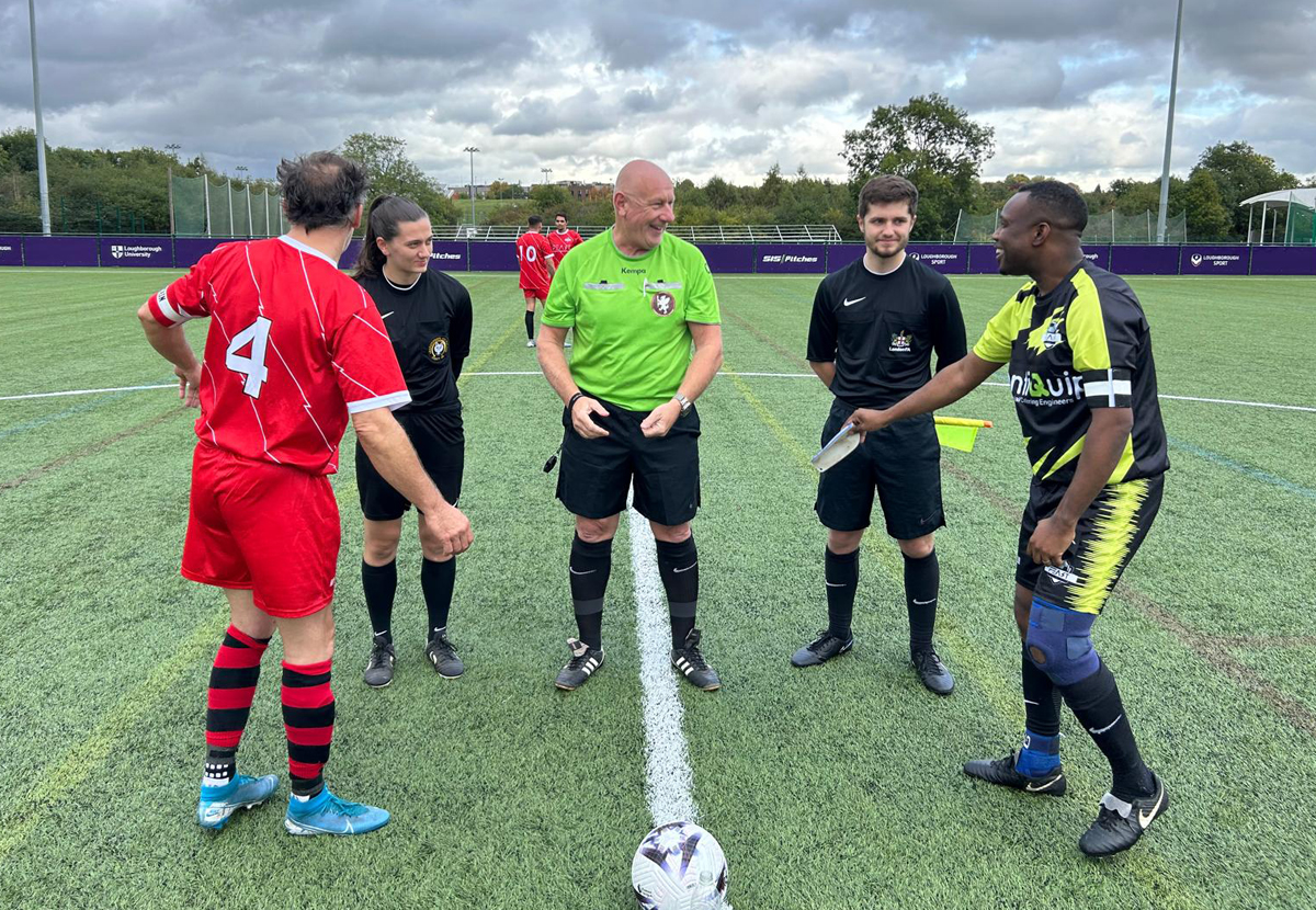 Goals galore at first FEAST football charity match