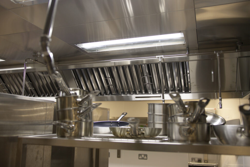 Kitchen extraction system is the real deal for CCE project