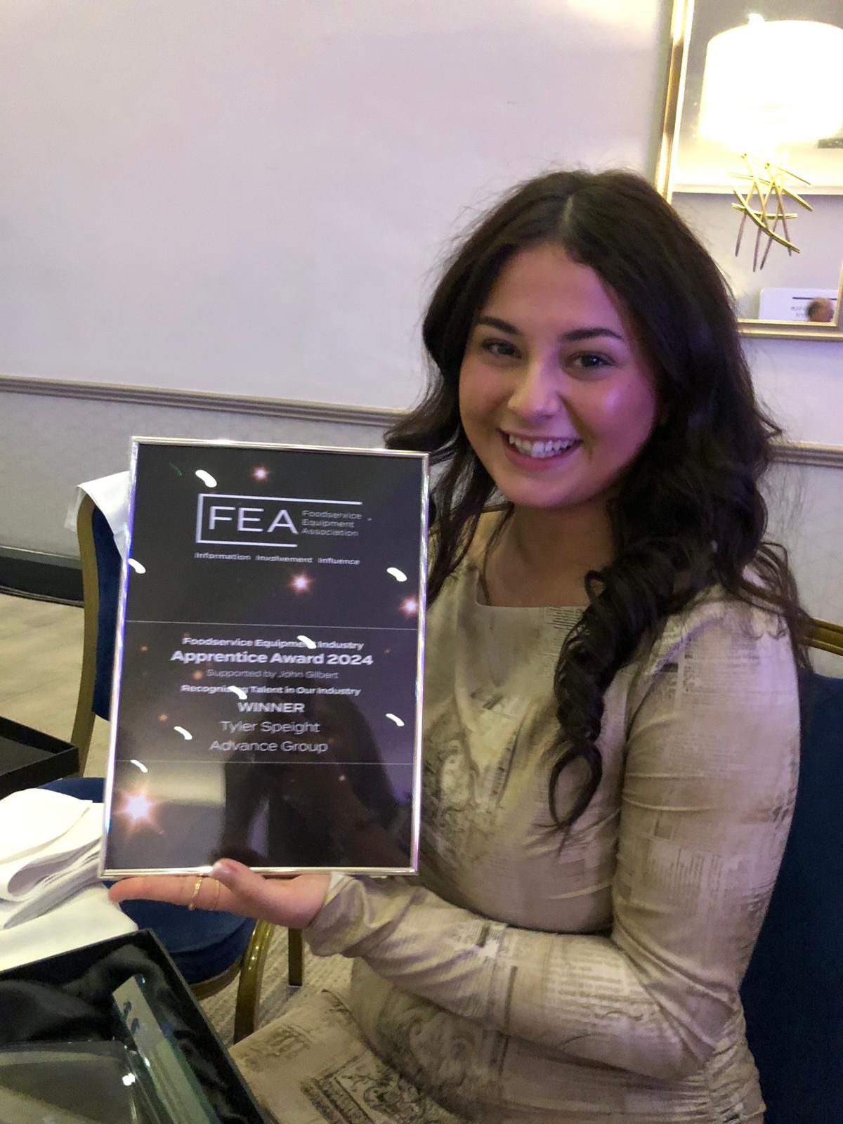 Advance Group rising star lands catering equipment accolade