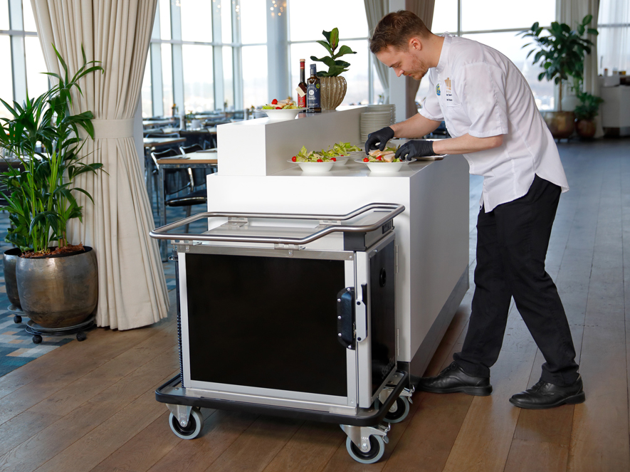 ScanBox squeezes out extra space for kitchens with Under Counter trolley