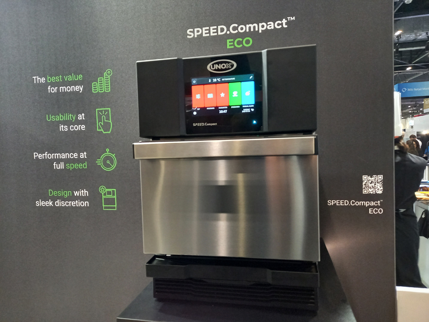 Unox launches new innovative accelerated cooking oven