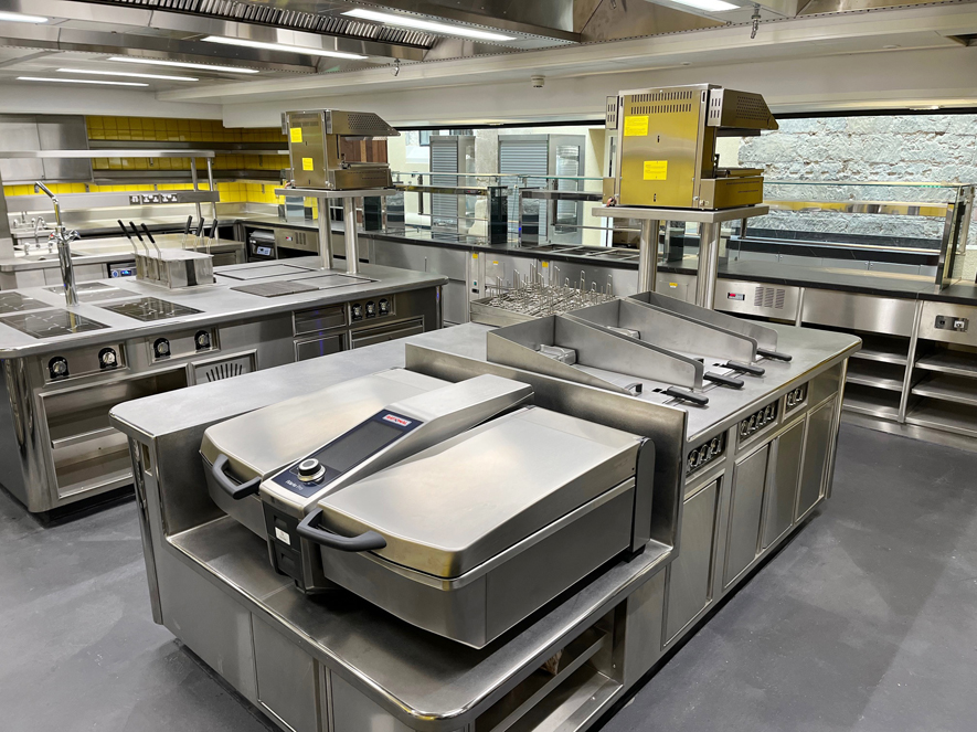 GS Catering Equipment is a class apart with historic college kitchen refurb
