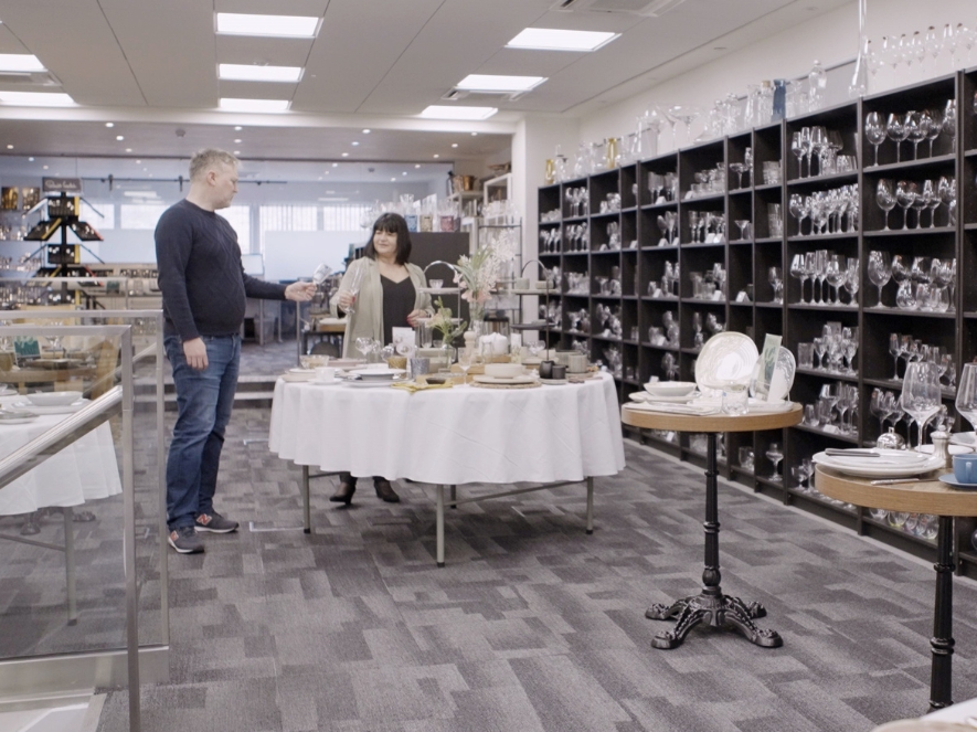 Tableware supplier's new showroom 'having an impact' on sales