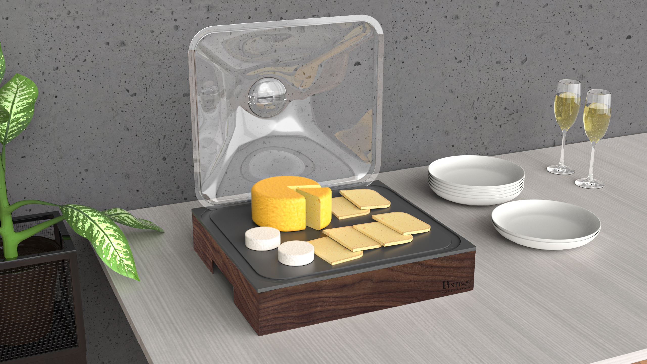 Signature FSE introduces Pinti Inox buffet range with a new finish